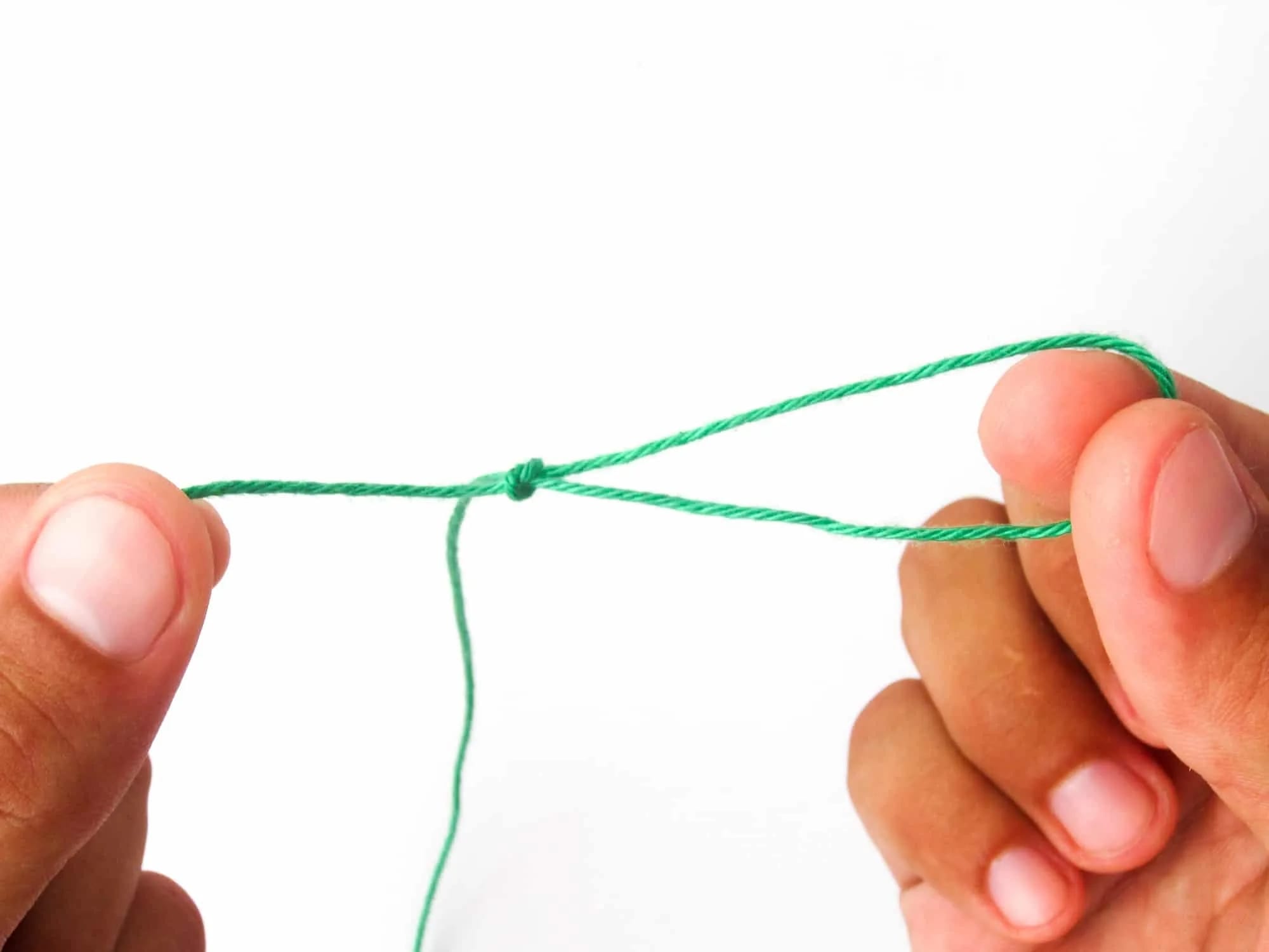 How to Make Slip Knot - crochettas.com