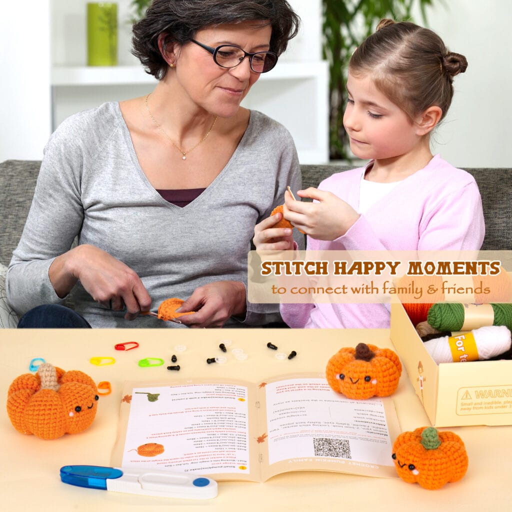 Pumpkin Family Kit - crochettas.com