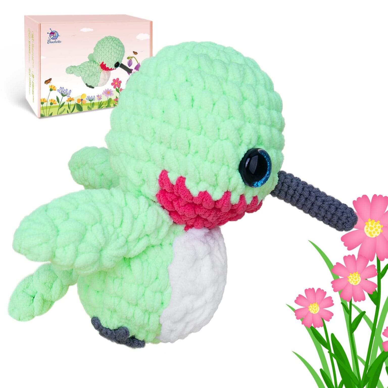 Hummingbird Kit - crochettas.com