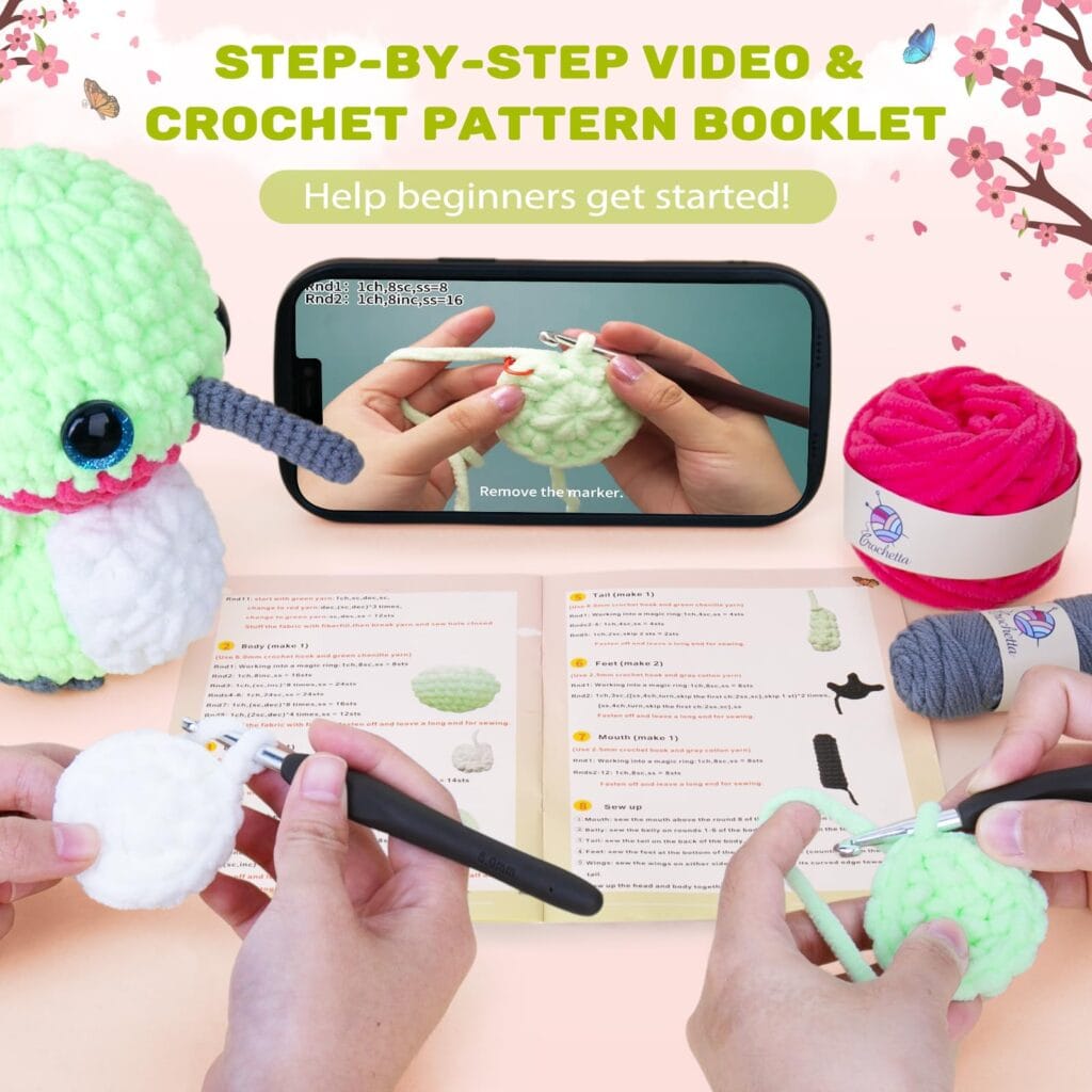 Hummingbird Kit - crochettas.com