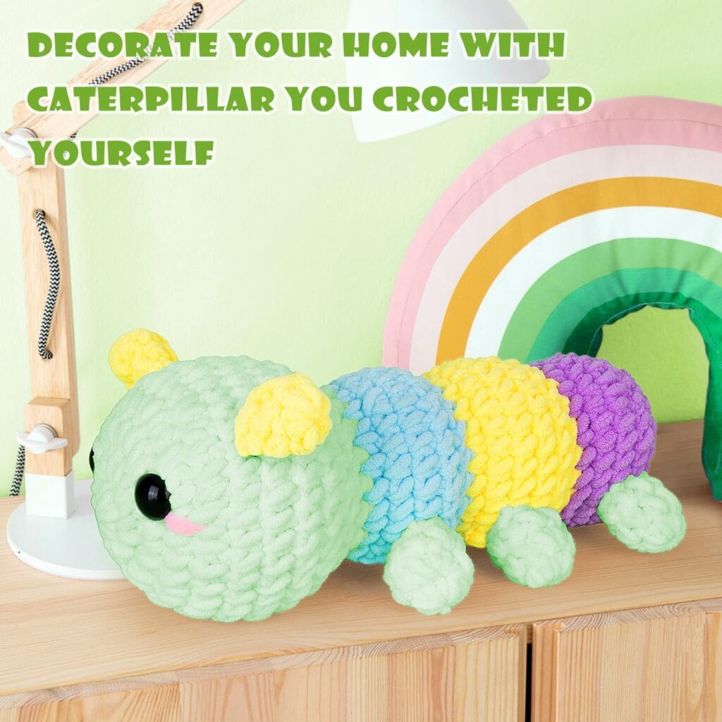 Crochet Caterpillar Kit - crochettas.com