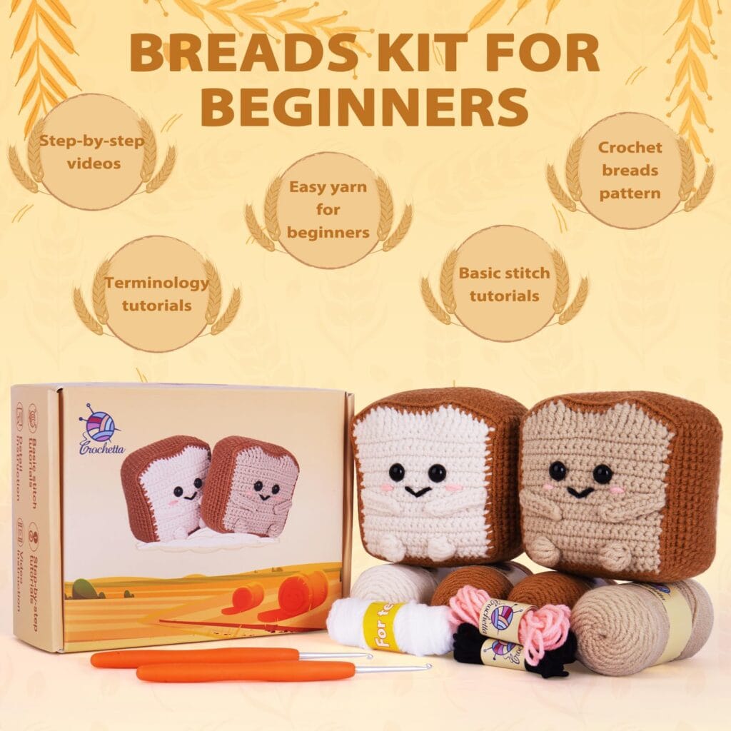 Crochet Bread Kit - crochettas.com