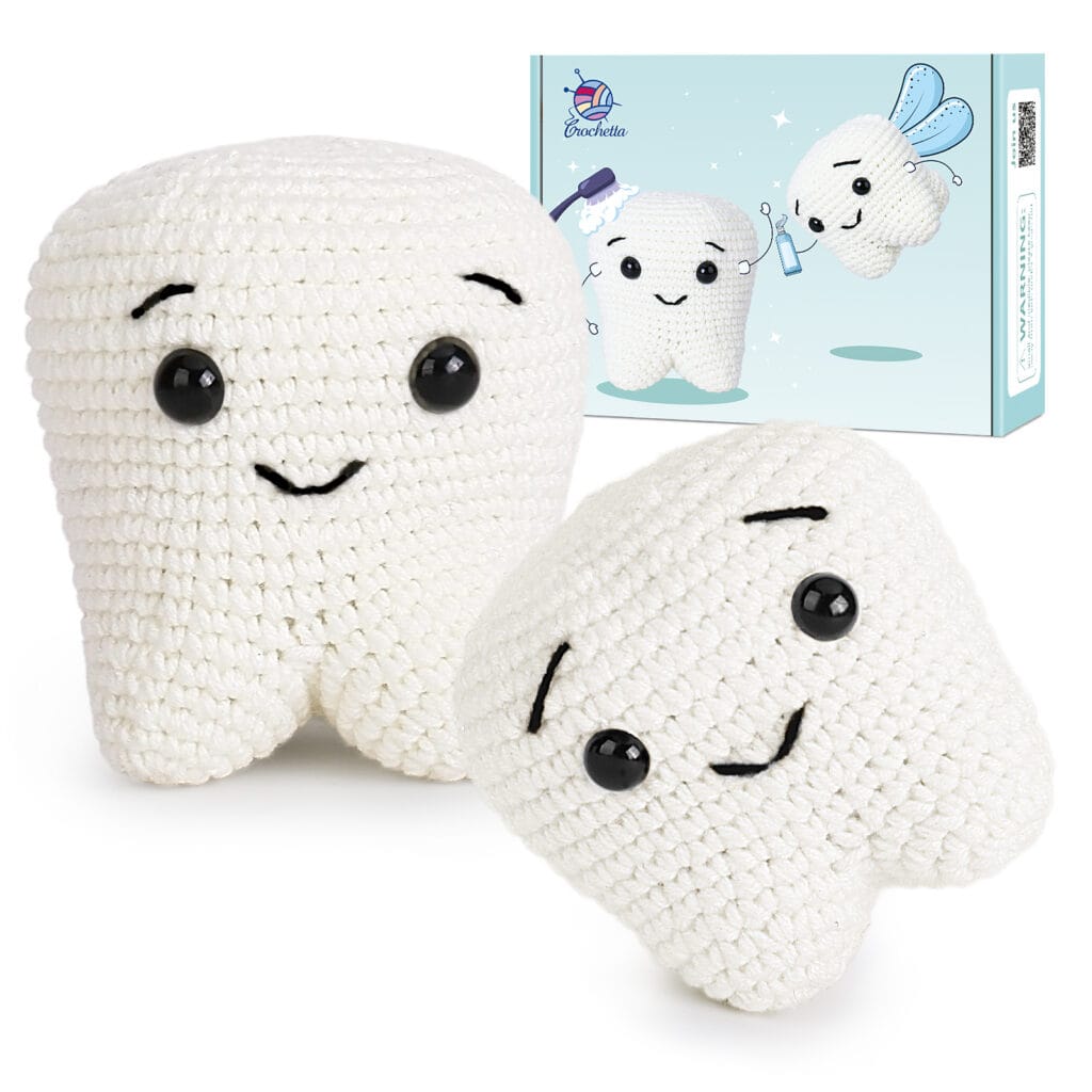 Crochet Teeth - crochettas.com